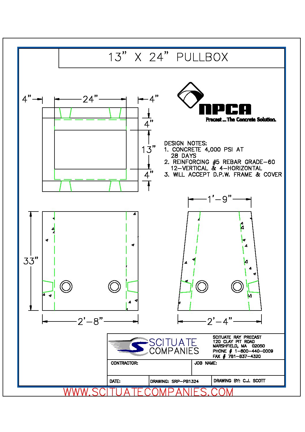 Products & Drawings - Scituate Concrete Products