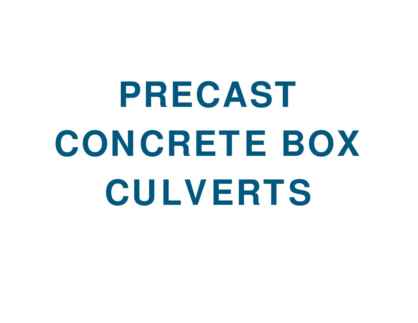 1_Box_Culvert_Presentation - Scituate Concrete Products