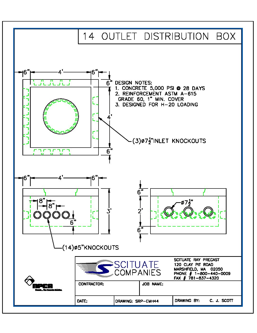 Distribution Boxes - Scituate Concrete Products