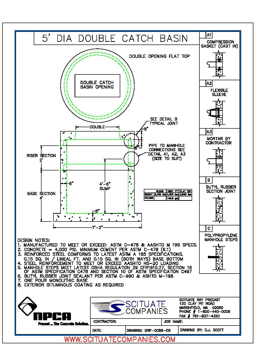 Products & Drawings - Scituate Concrete Products