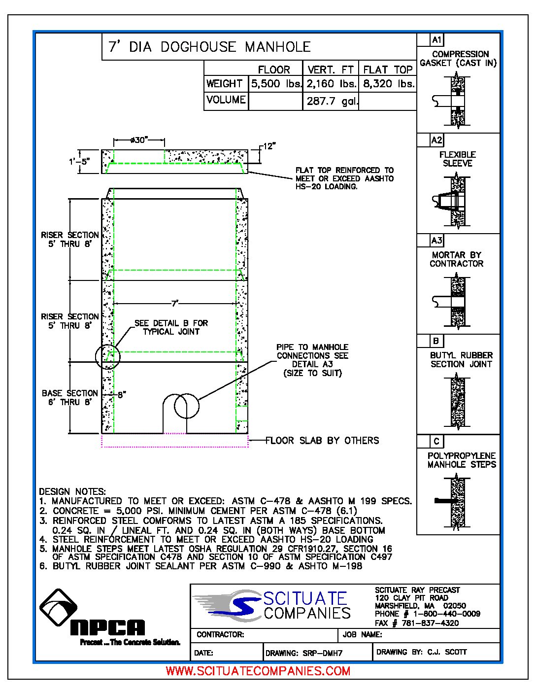 Products & Drawings - Scituate Concrete Products